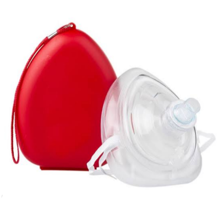 POCKET MASK CPR - MASCARA RESSUSCITAÇÃO CARDIO PULMONAR - RCP | Shopee ...