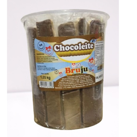 Pote chocoleite 45uni. Bruju | Shopee Brasil