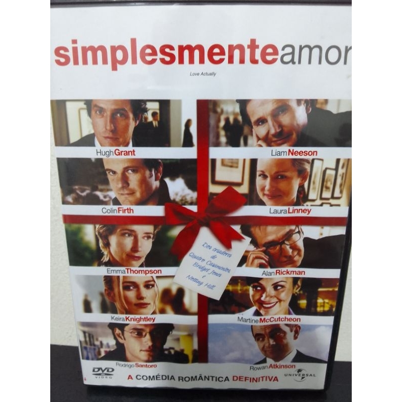Dvd Simplesmente Amor-Dublado-SEMINOVO | Shopee Brasil