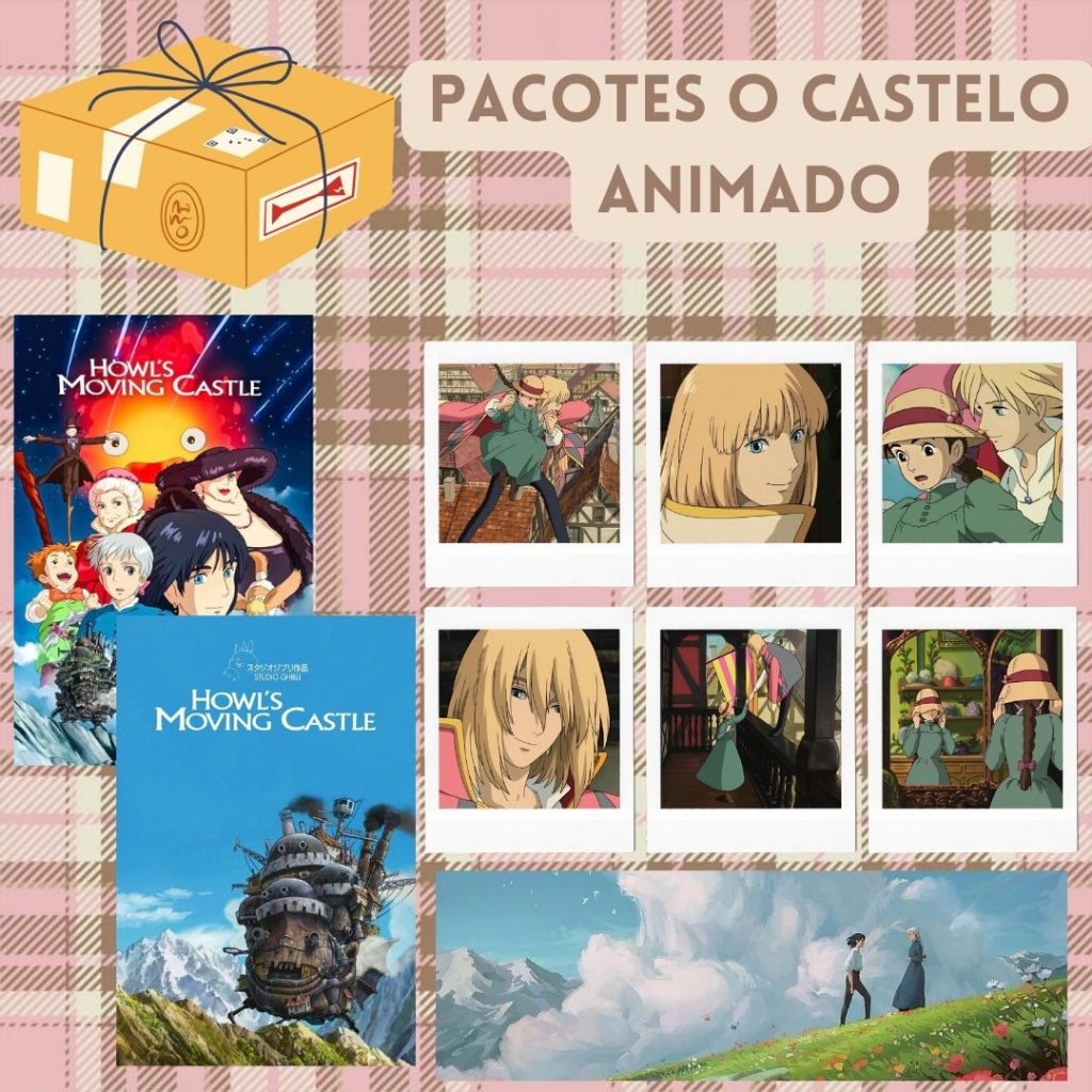 Pacotes O Castelo Animado/Studio Ghibli - Poster + Marca Página ...
