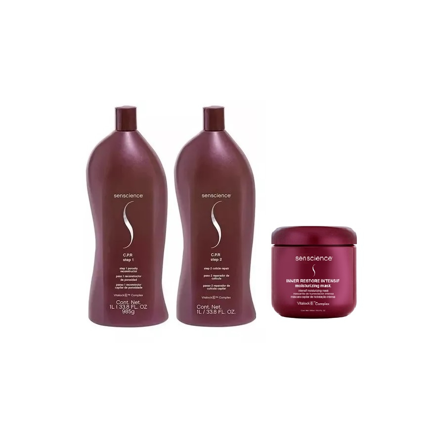 Senscience Cpr Reconstrutor Profissional Cpr Kit 2x1 Litro + Máscara ...