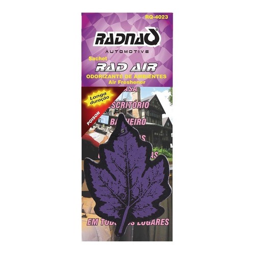 Aromatizante Folhinha Rad Air Perfume Automotivo Cheirinho | Shopee Brasil