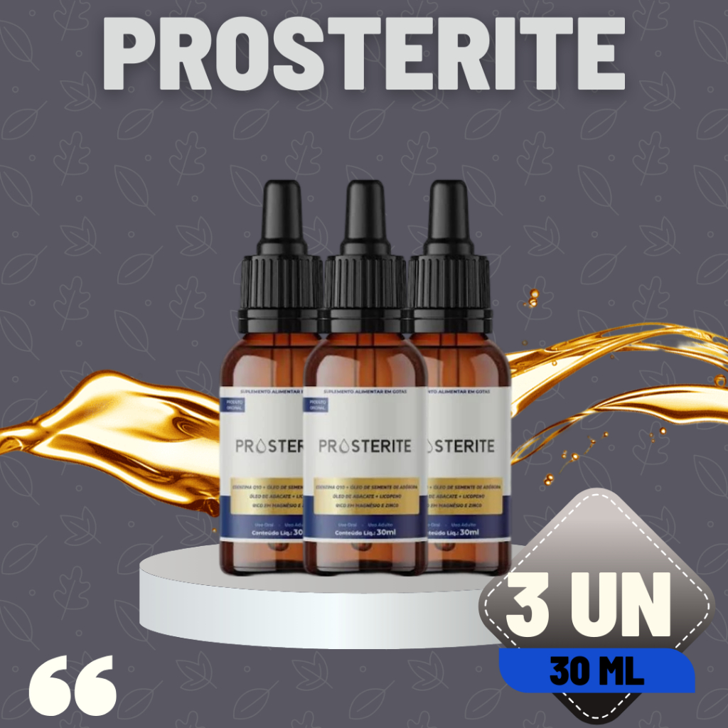 3 Prosterite 30ml Original Potente | Shopee Brasil