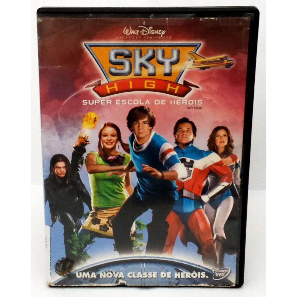 dvd sky high super escola de herois | Shopee Brasil
