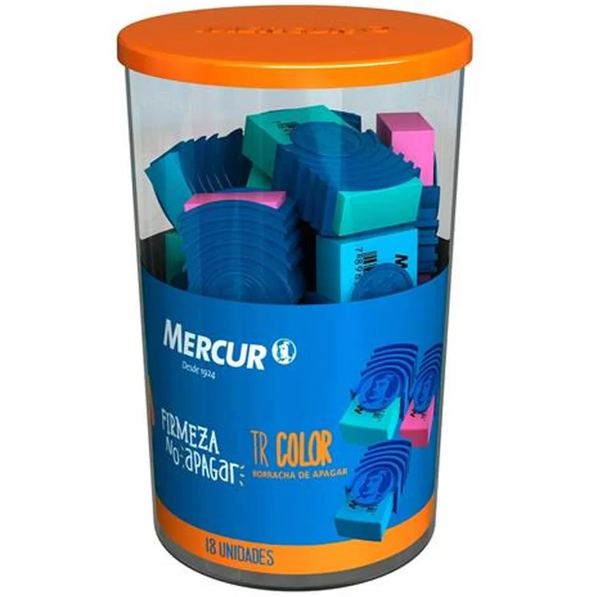 Borracha Plastica Escolar Colorida/ Kit Unidades | Shopee Brasil