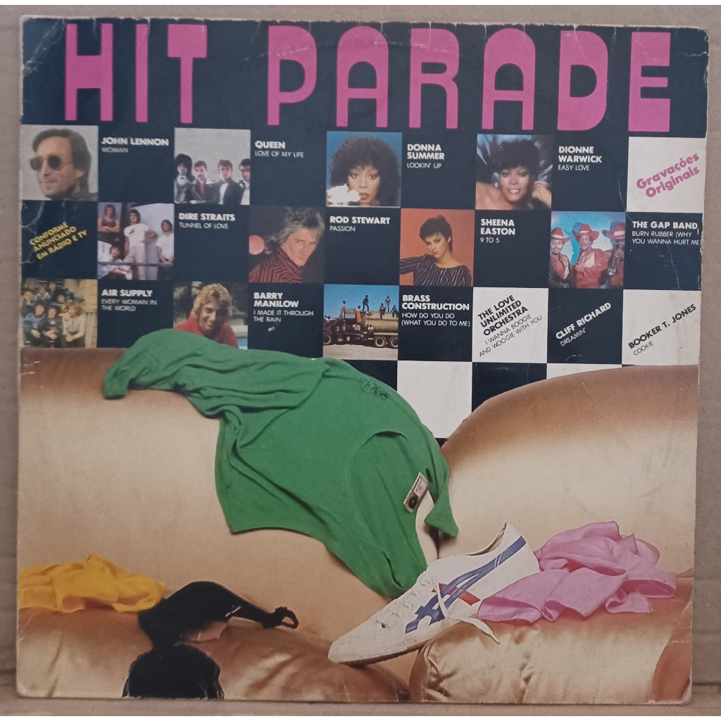 LP Disco De Vinil Hit Parade 1 - 1981 - LP Excelente Capa Muito Boa Ler ...