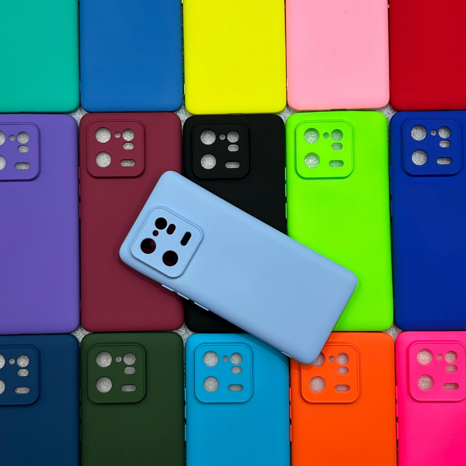 Capa Xiaomi MI 13 5G Silicone Aveludada Protege Câmera Colorida Capinha Anti Impacto | Shopee Brasil
