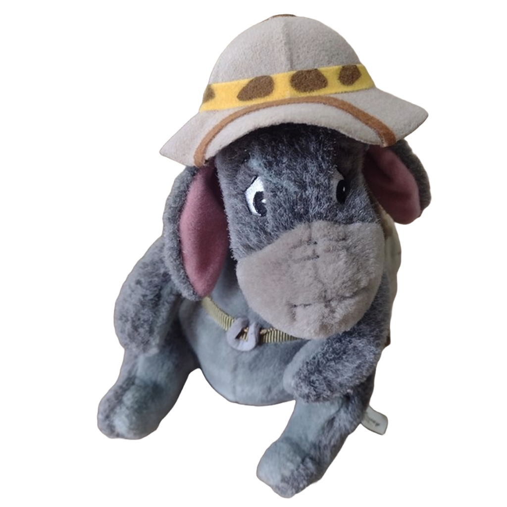 Burro Bisonho de Pelúcia Eeyore("Ió") do Ursinho Pooh da Disney(Resort ...
