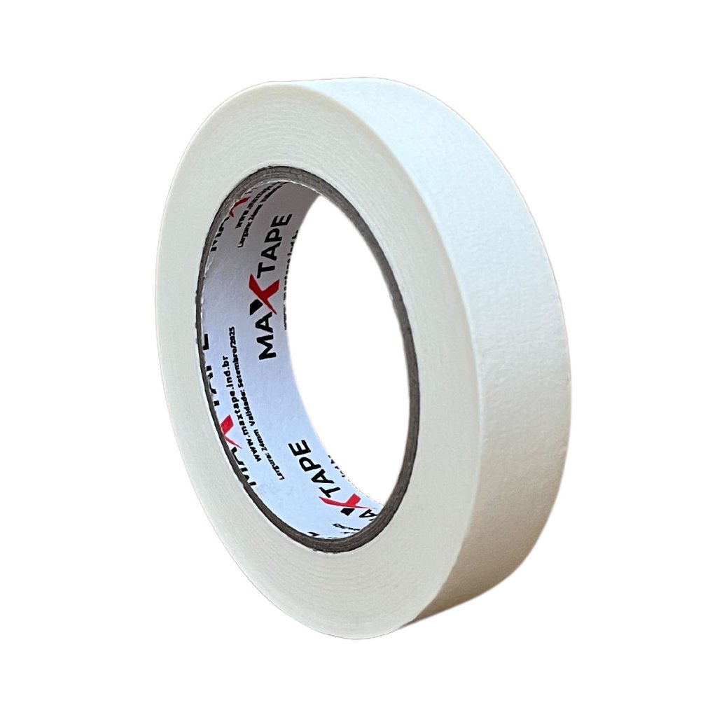 6 UNIDADES Fita crepe 24mm x 50 metros - MaxTape | Shopee Brasil