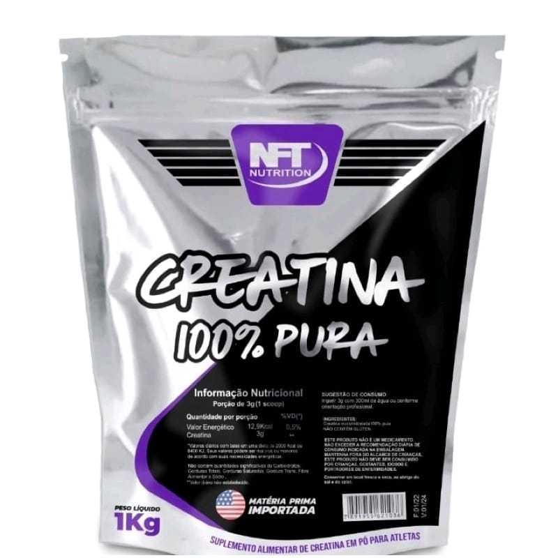 Creatina Monohidratada 1Kg - 100% Pura Importada | Shopee Brasil