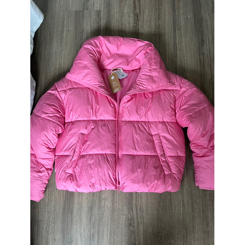 jaqueta puffer rosa | Shopee Brasil