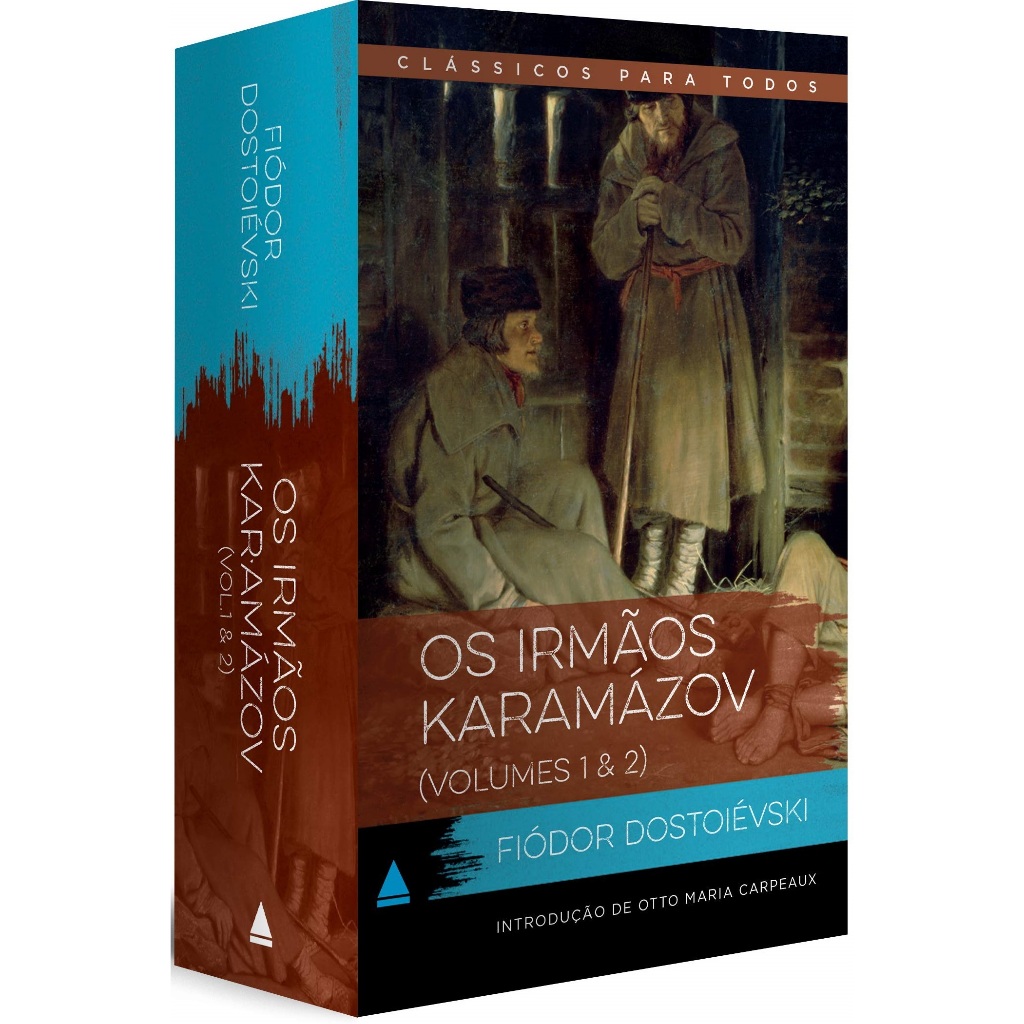 Box Os Irmãos Karamázov Volumes 1 E 2 Fiódor Dostoiévski Shopee