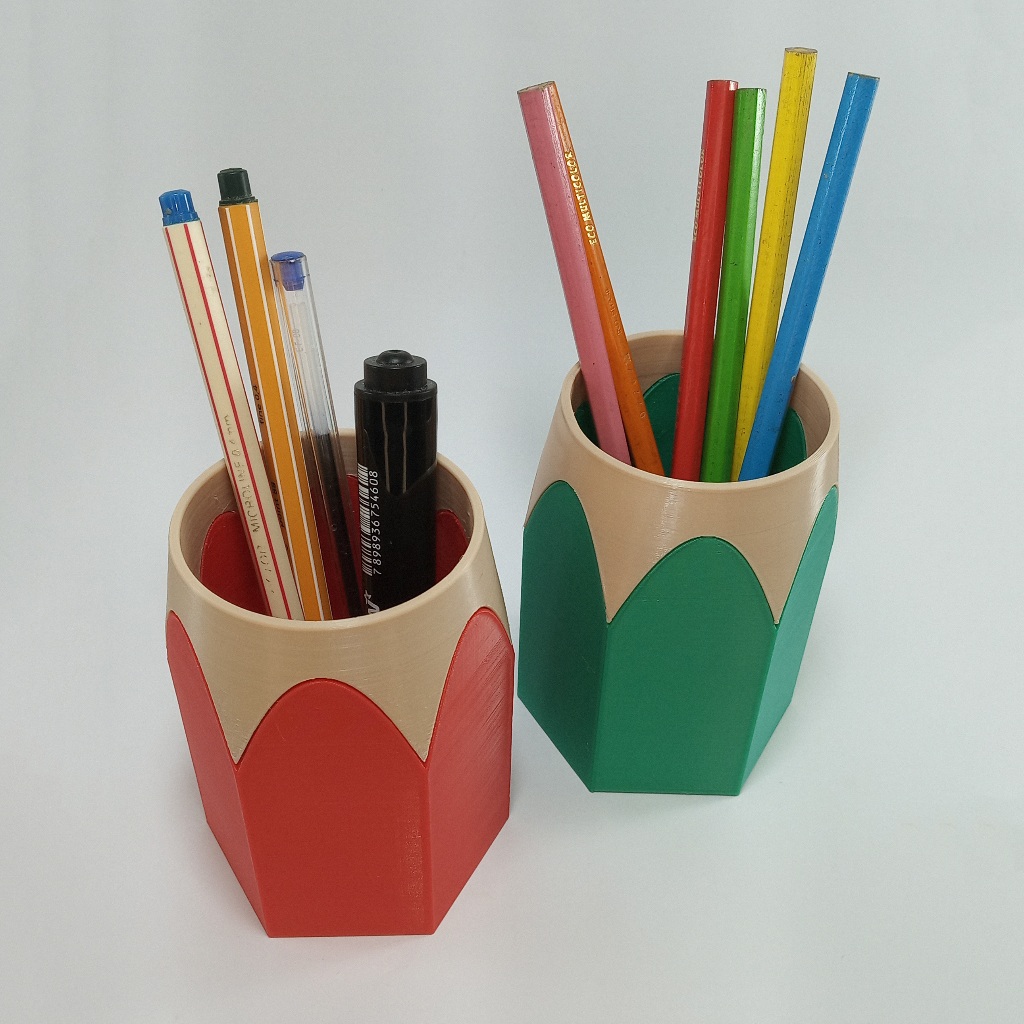 Porta Lápis em formato de lápis (diversas cores) | Shopee Brasil