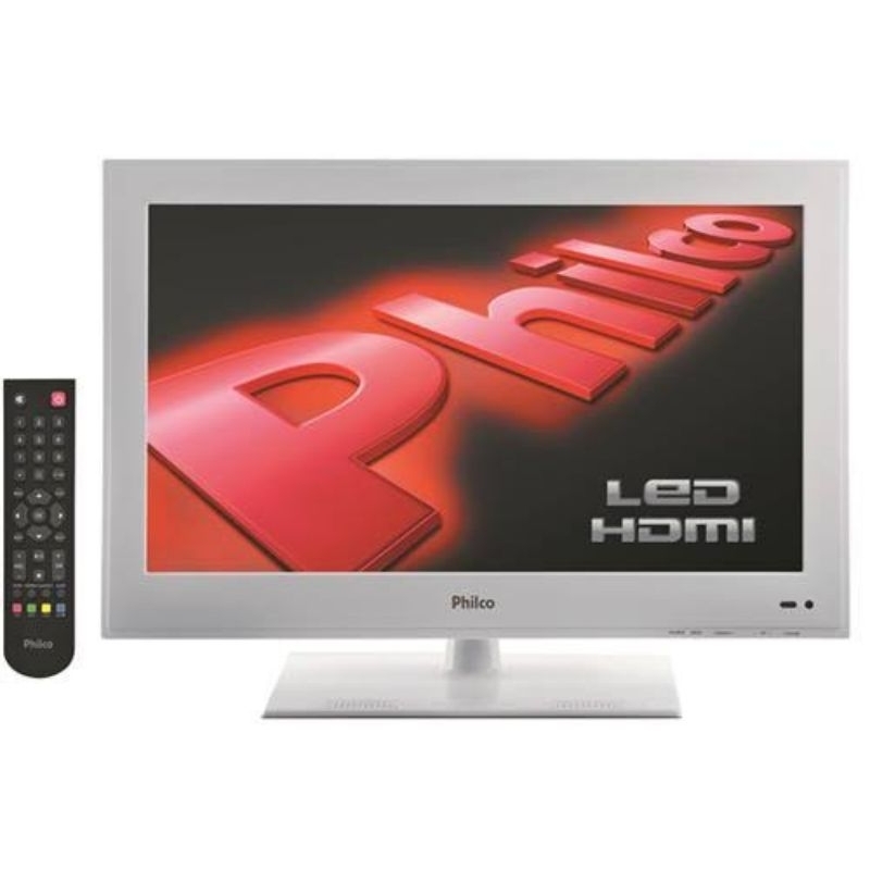 TV Monitor Philco LED 24" HD Branca HDMI USB Branca PH24D20DMB2 ...