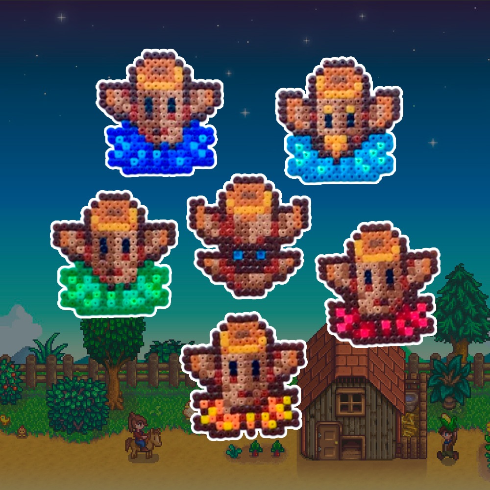 Stardew Valley - Totem - Pixel Art - Divertido - Alternativo - Hama ...