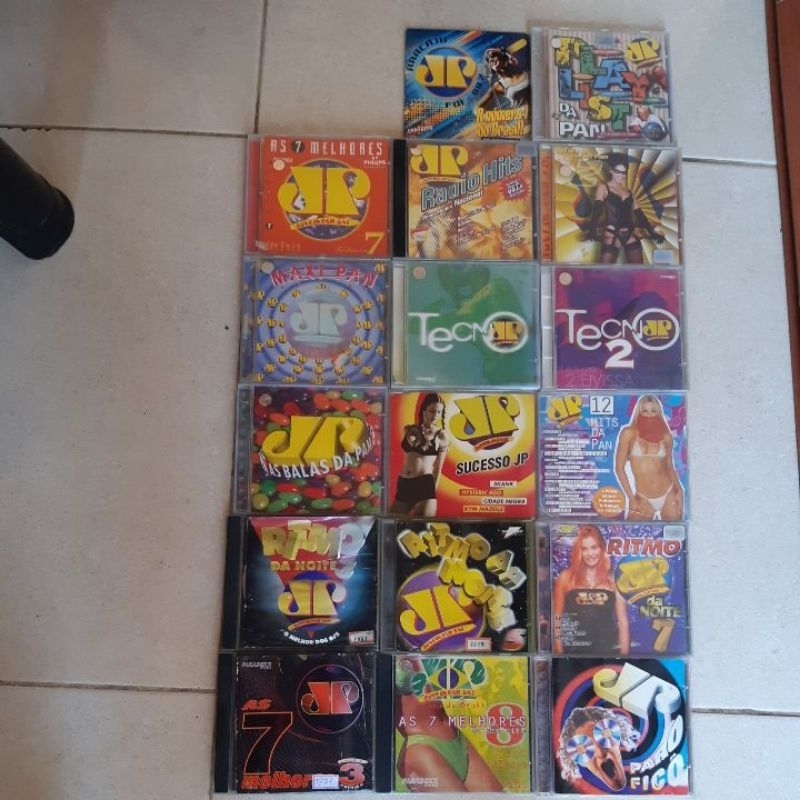 cd jovem pan(lote com 17 cds da jovem pan) | Shopee Brasil