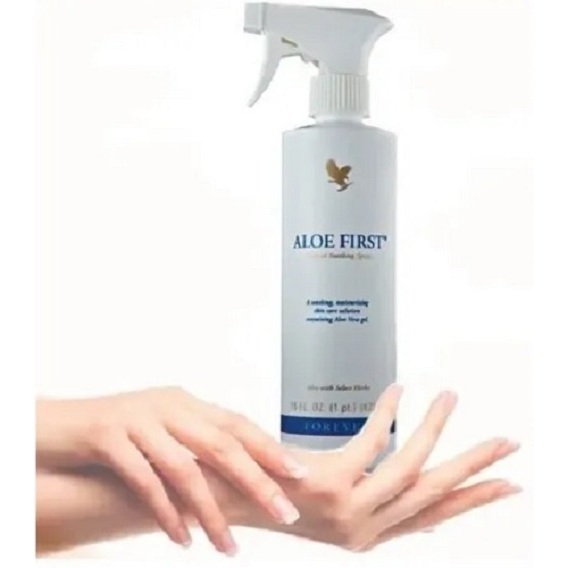 Spray para primeiros socorros - Aloe First Forever Living Spray 473ml ...