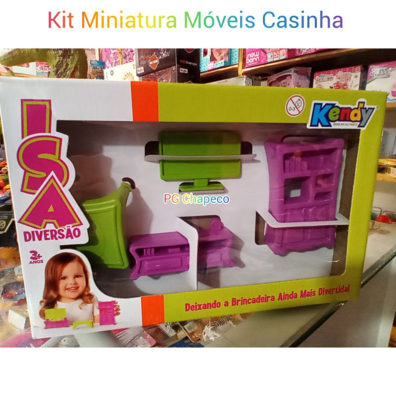 Miniatura de Moveis para Casinha ISA | Shopee Brasil
