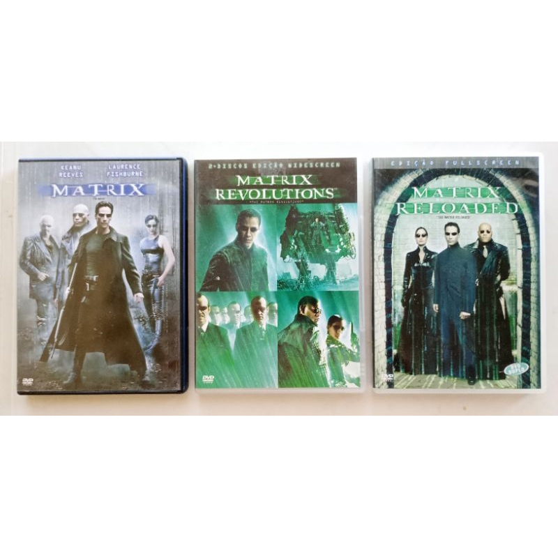 Dvd Matrix Coleção Original | Shopee Brasil