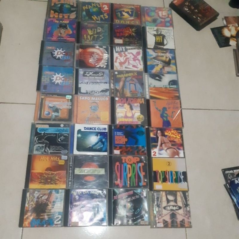 cds dance music(lote com 61 cds) | Shopee Brasil