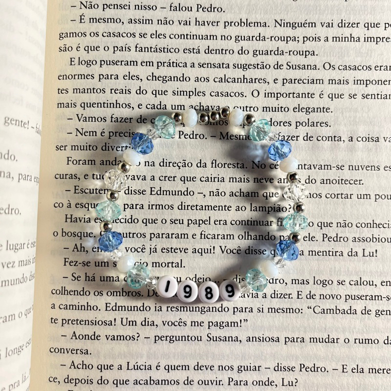 pulseira de cristal 1989/friendship bracelet - taylor swift - the eras ...