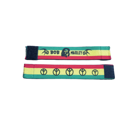 Pulseiras Reggae Tecido com fecho de velcro, modelo BOB MARLEY e ...