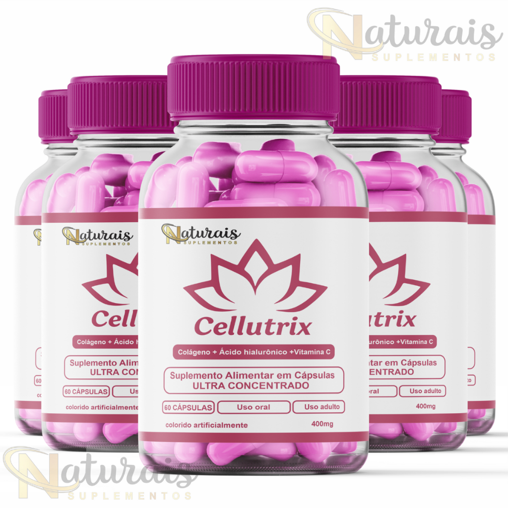 Kit 5 Cellutrix 300 Cápsulas Original - Aprovado Pela Anvisa | Shopee ...