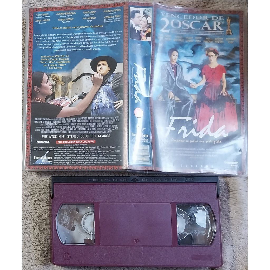 vhs original frida – prepare-se para ser seduzido | Shopee Brasil