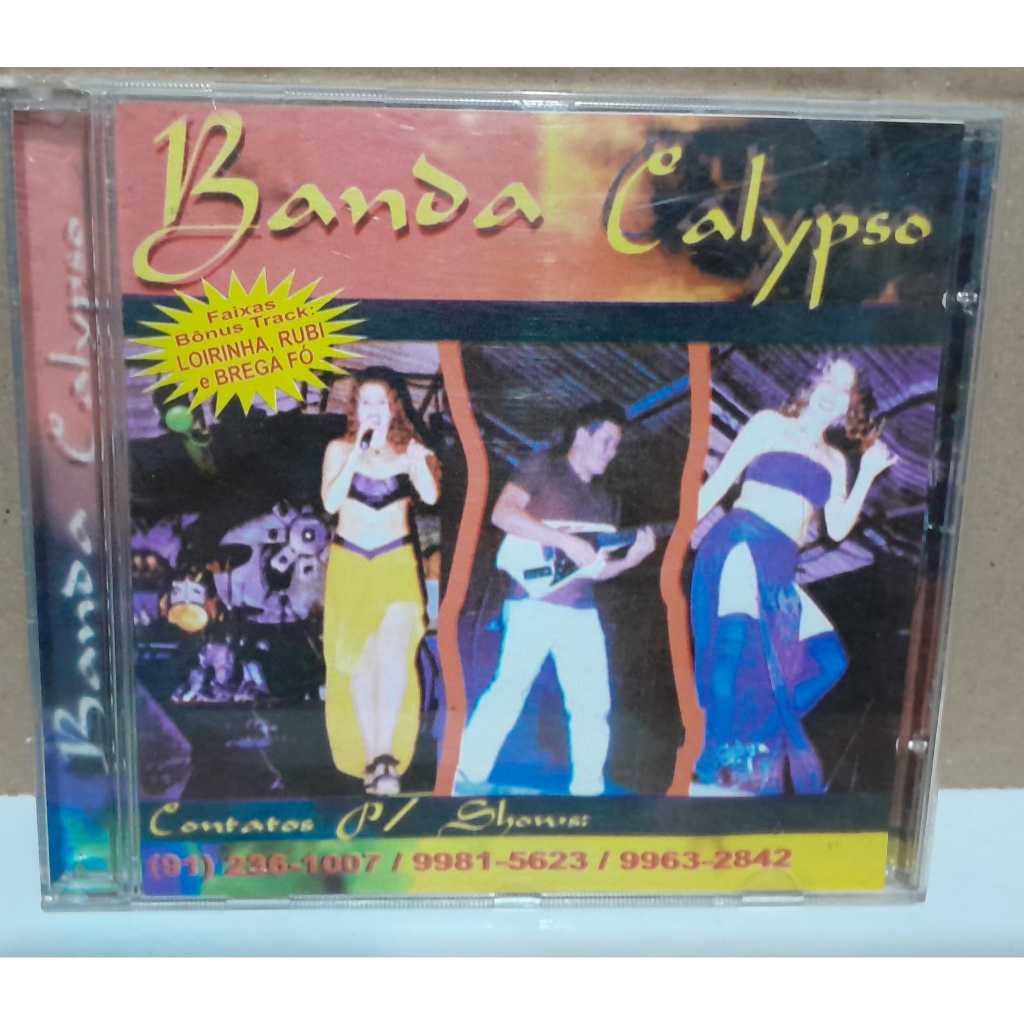 CD BANDA CALYPSO | Shopee Brasil