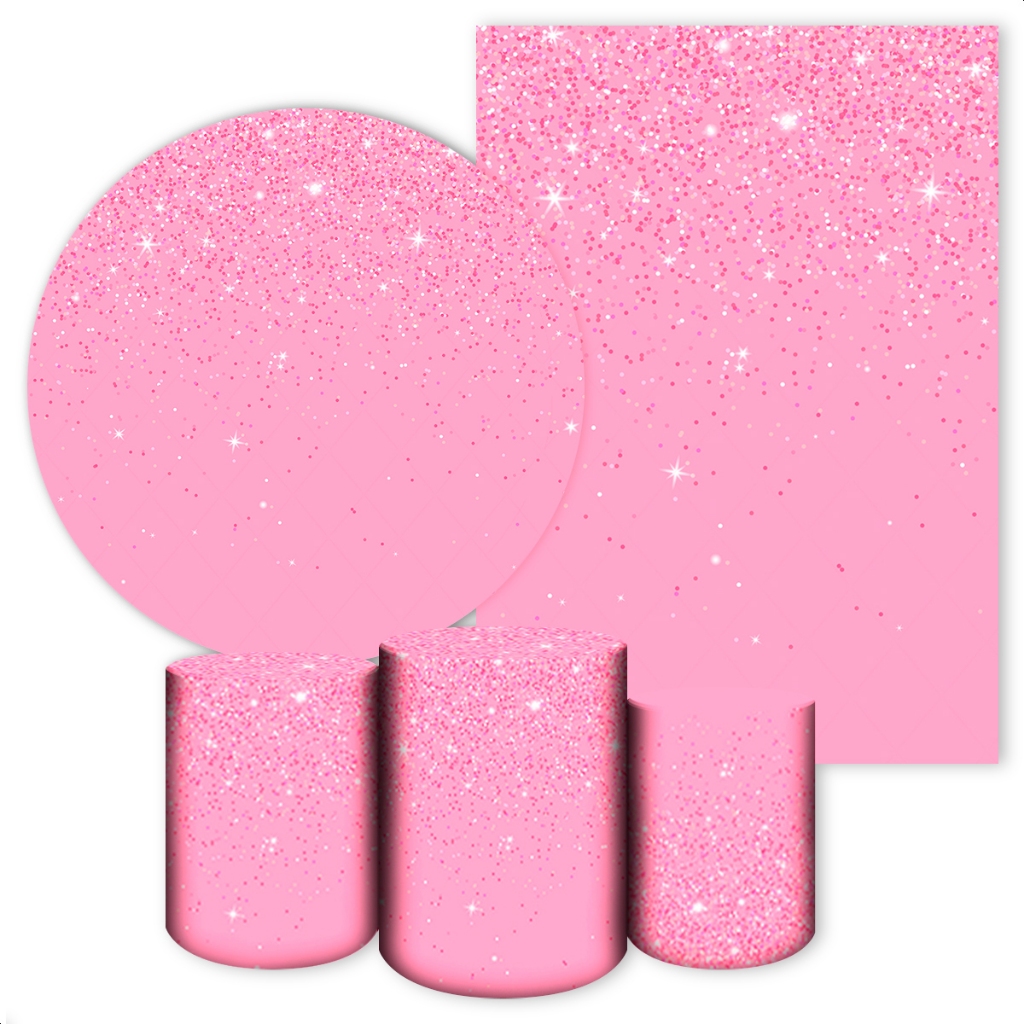 Kit 5 peças Capa Painel + Capa Retangular + Trio Cilindros para Festa ...