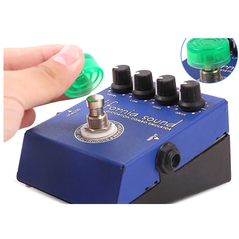 Botão para Pedal, Pedaleira ou Footswitch - Guitarra, Baixo ou Violão ...
