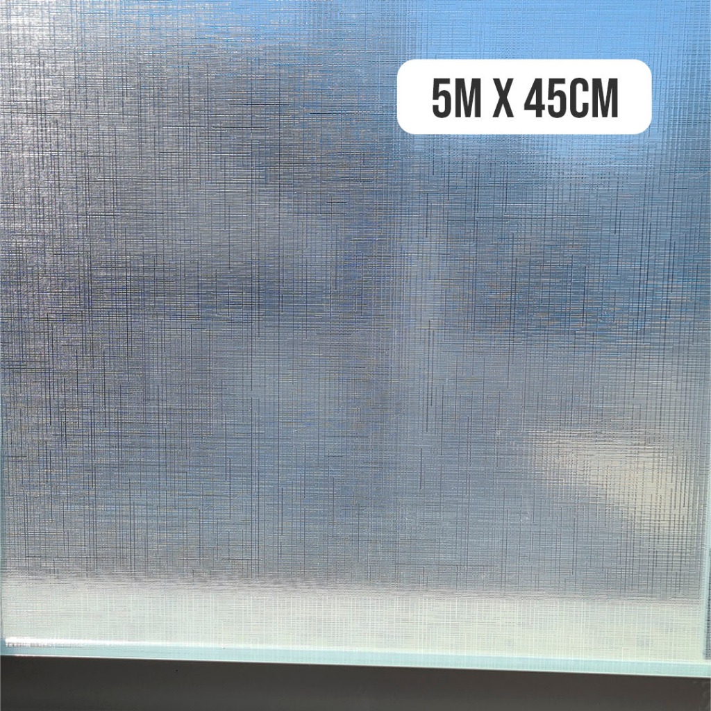Adesivo Eletrostático Jateado para Vidro 5m x 45cm | Design Textura Linho | Shopee Brasil
