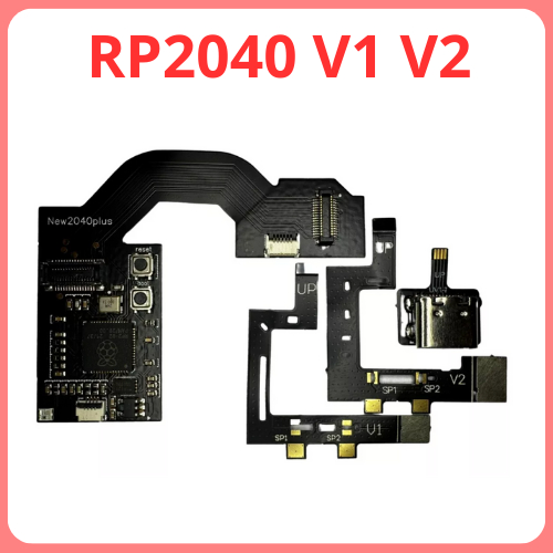 RP2040 core oled kit completo para jogos v1 v2 lite switch console ...