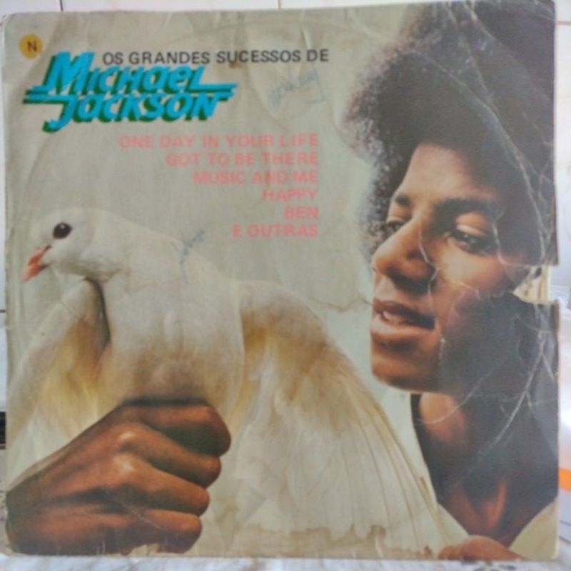 LP disco de vinil - Os Grandes Sucessos de Michael Jackson | Shopee Brasil