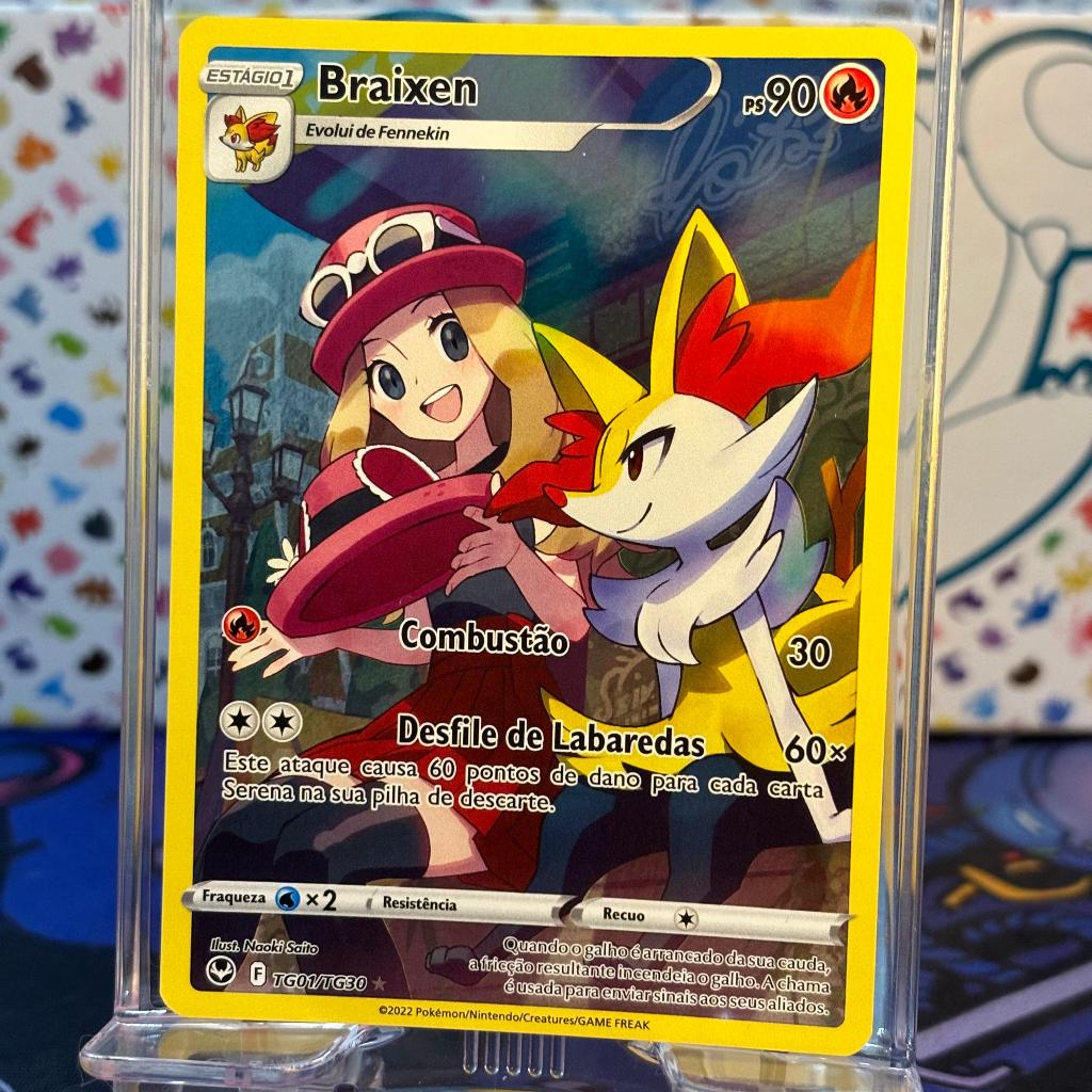 Carta Pokemon Braixen