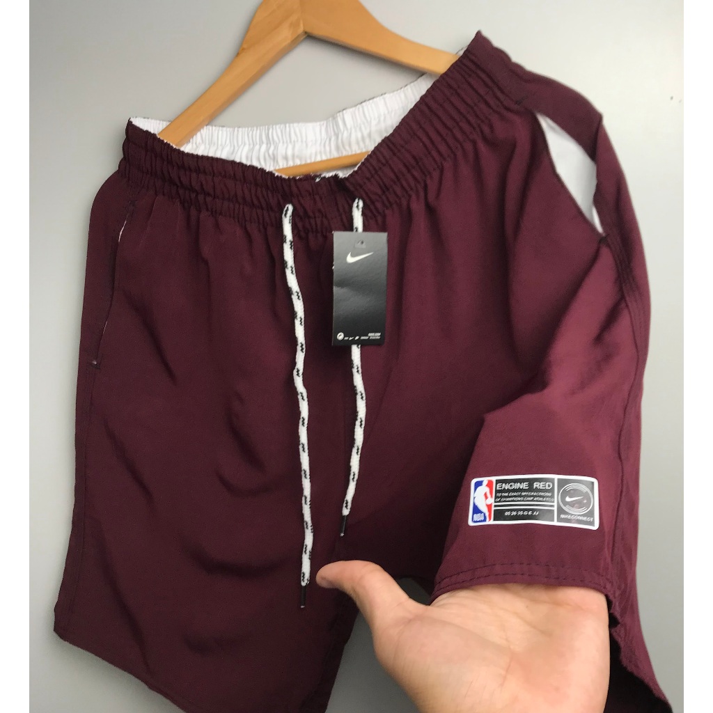 Bermuda Esporte Com Lycra Elastano e Simbolo NIK Nba de Altíssima ...