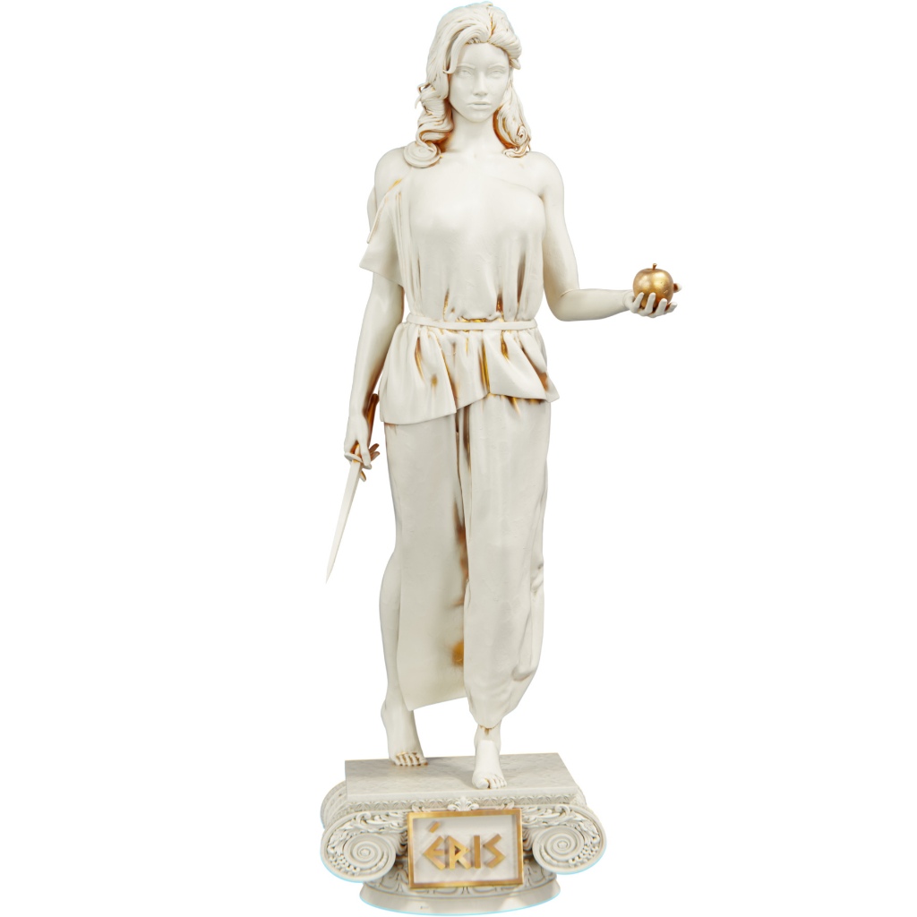 Estátua Éris Deusa Grega - Discórdia - Resina | Shopee Brasil