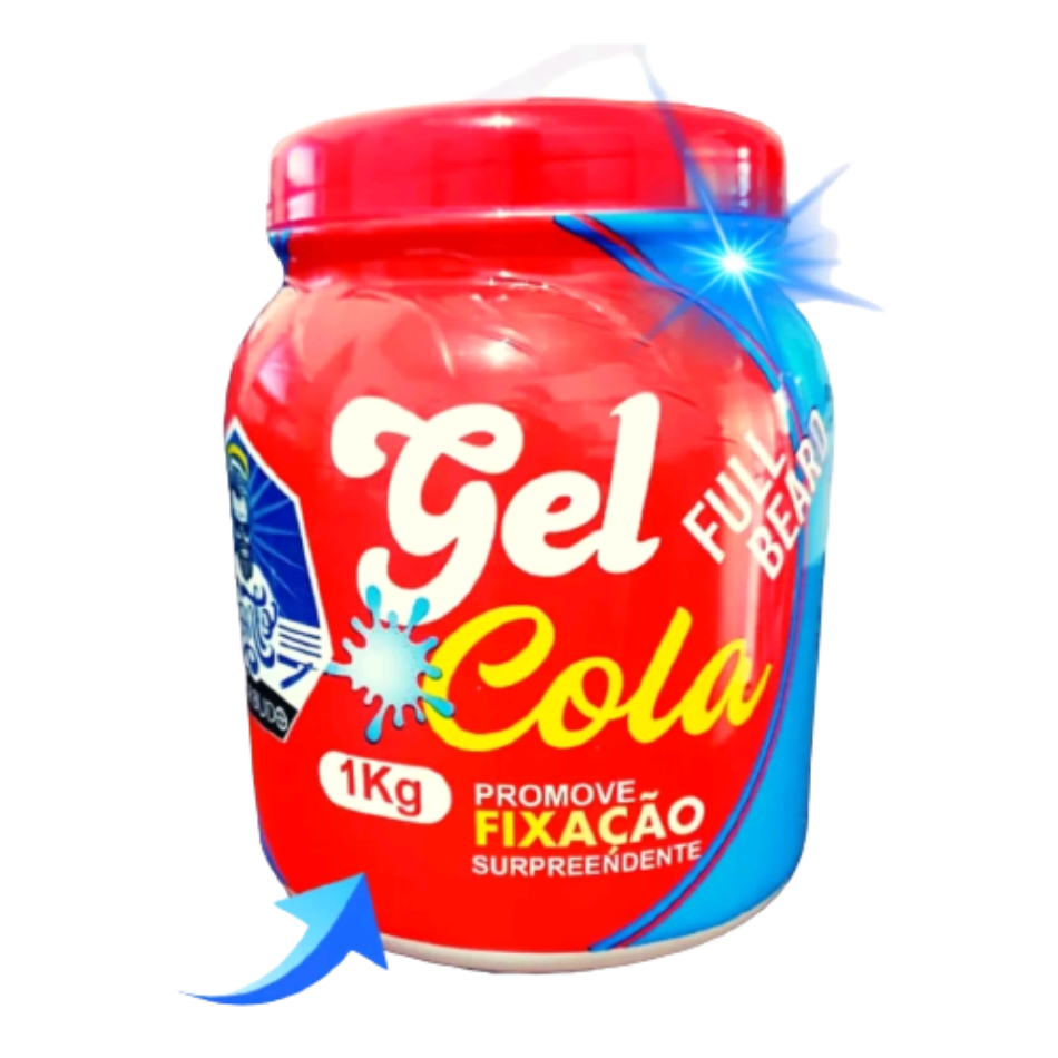 Gel Coca Full Beard 1kg promove fixação surpreendente. | Shopee Brasil