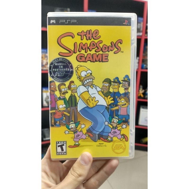 The Simpsons Game PSP | Shopee Brasil