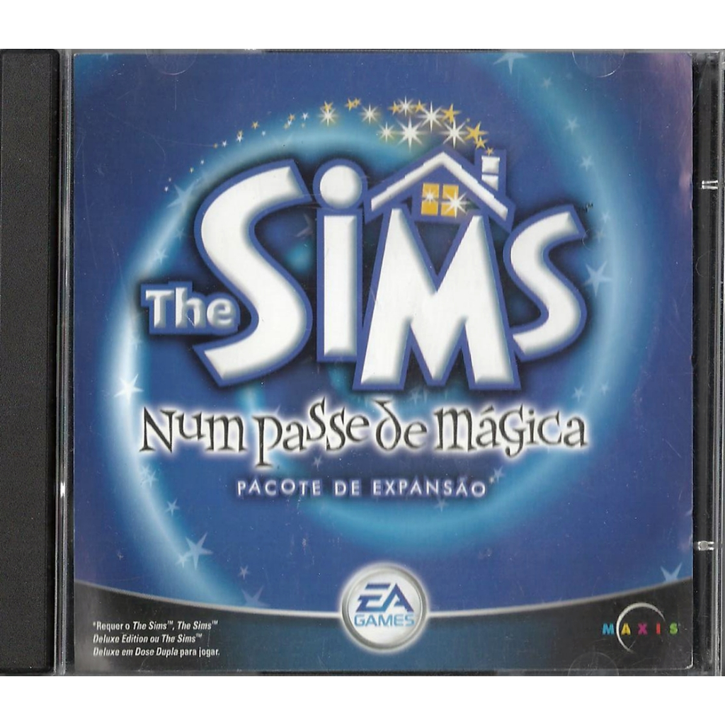Cd-rom Duplo: The Sims - Num Passe De Mágica - Pacote De Expansão (Para PC, Computador, Game ...