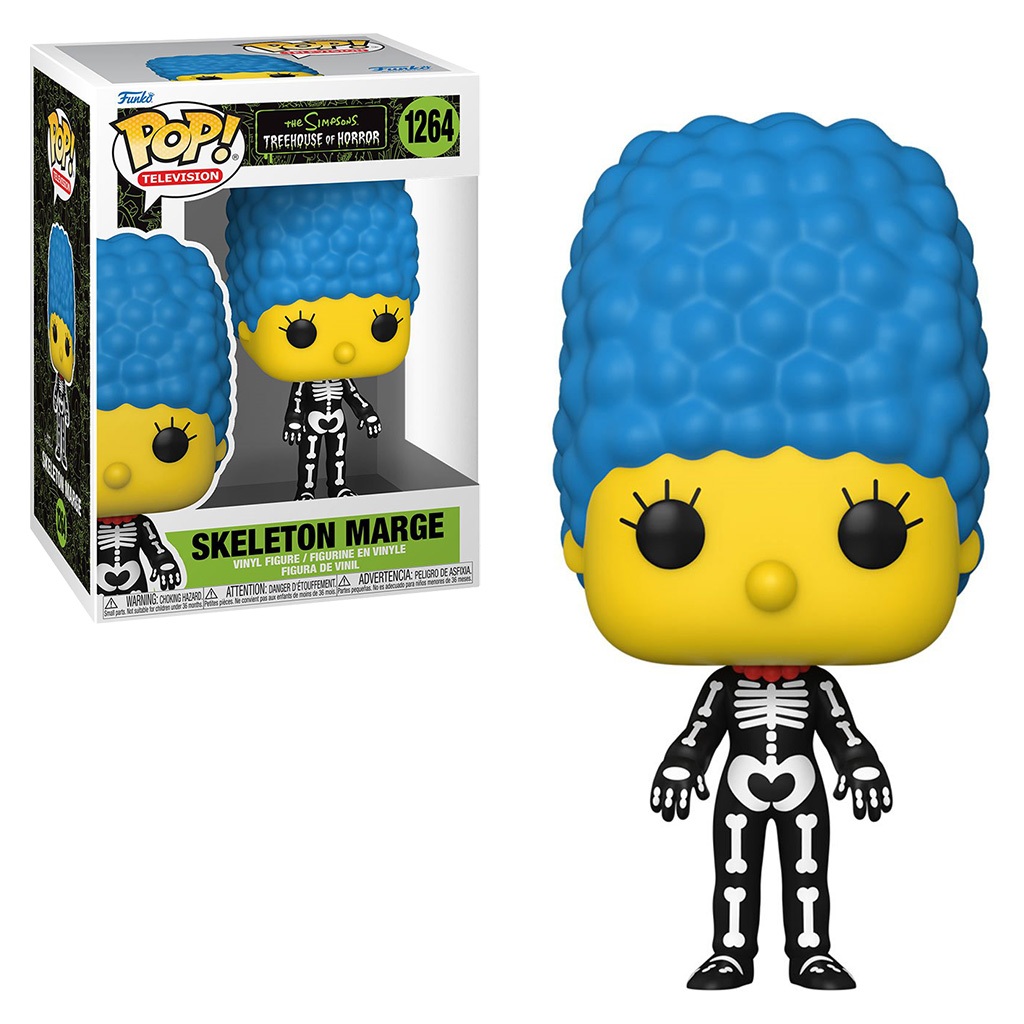 Funko The Simpsons Treehouse Of Horror - Skeleton Marge | Shopee Brasil