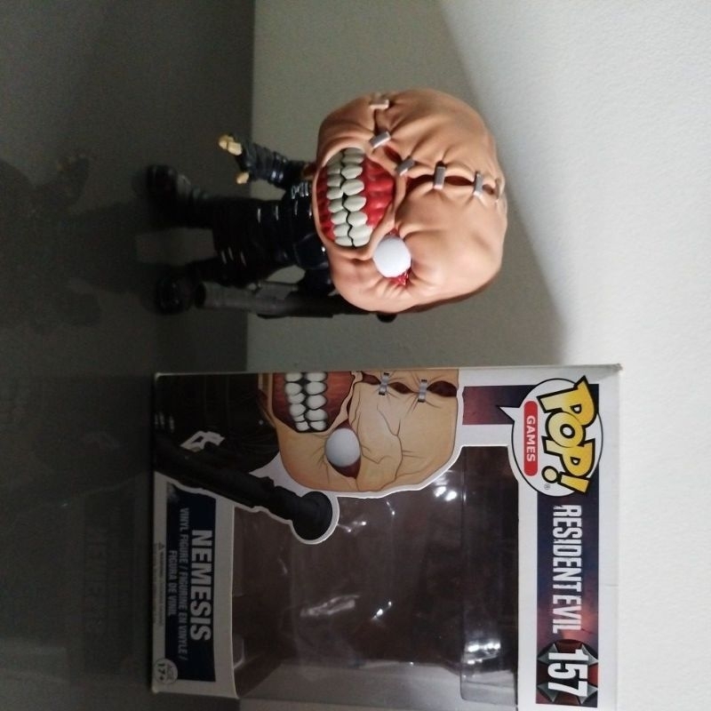 FUNKO POP NEMESIS BIOHAZARD | Shopee Brasil