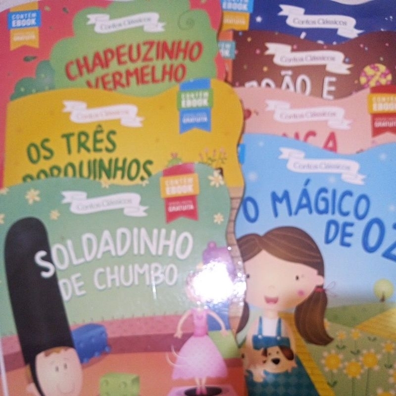 kit 7 livros contos classicos | Shopee Brasil