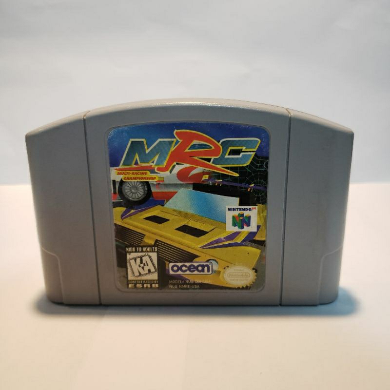 Cartucho Nintendo 64 MRC: Multi-Racing Championship Original | Shopee Brasil