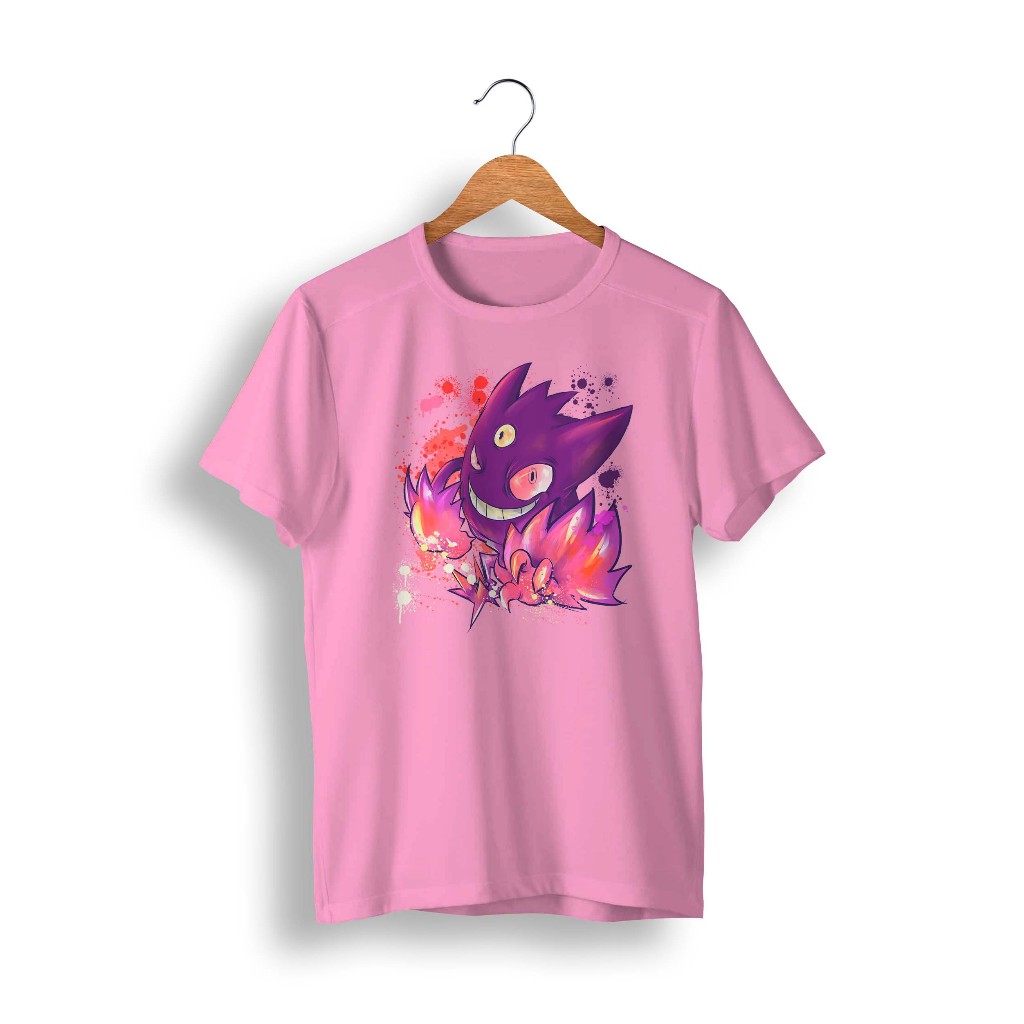 Camisa MEGA SHINKA GENGAR POKEMON Camiseta Estampa Anime Blusa Unissex ...