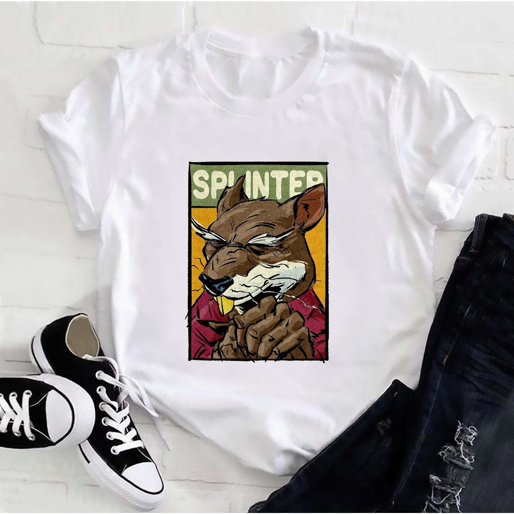 Camiseta As Tartarugas Ninja Splinter - Cod 4179 | Shopee Brasil