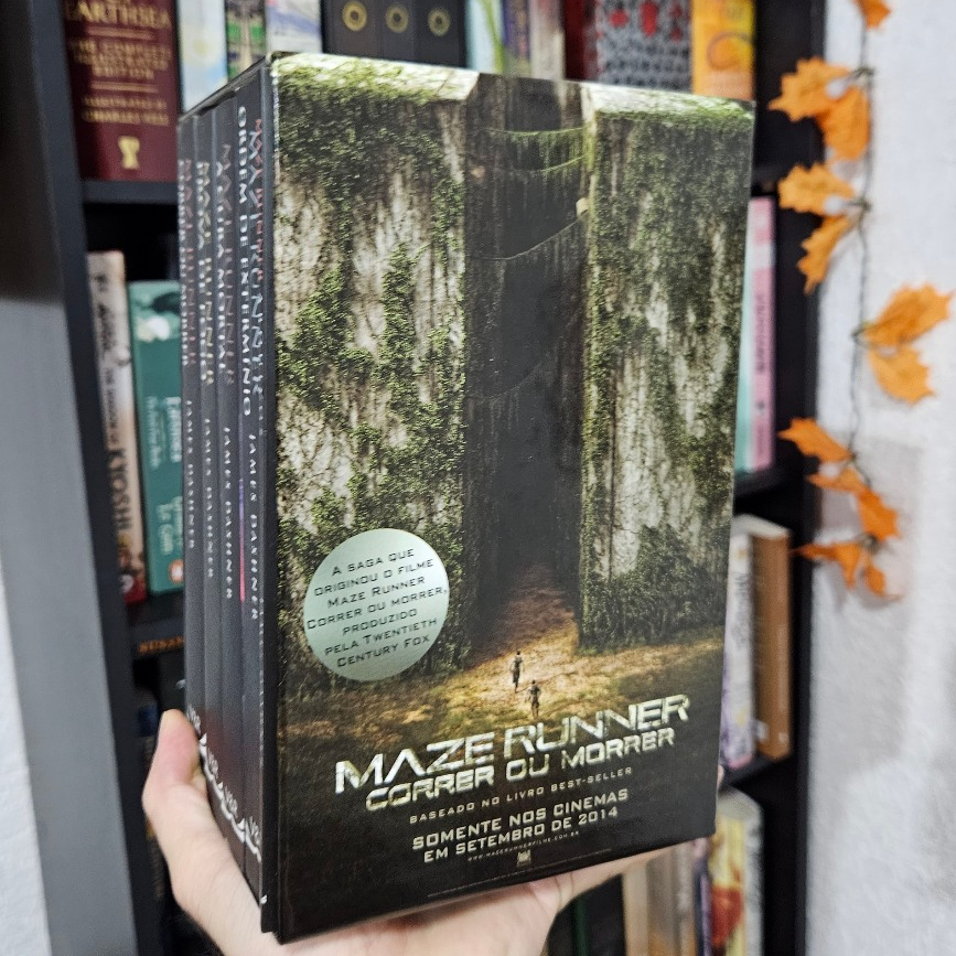Maze Runner Box 4 Livros + Extra Arquivos | Shopee Brasil