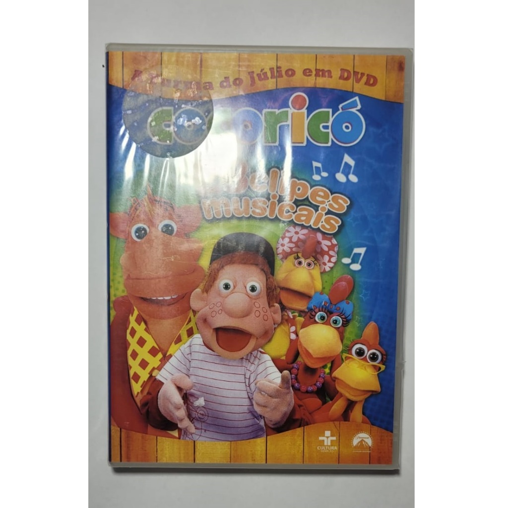 Cocorico 28 Clipes Musicais Dvd Original Lacrado | Shopee Brasil