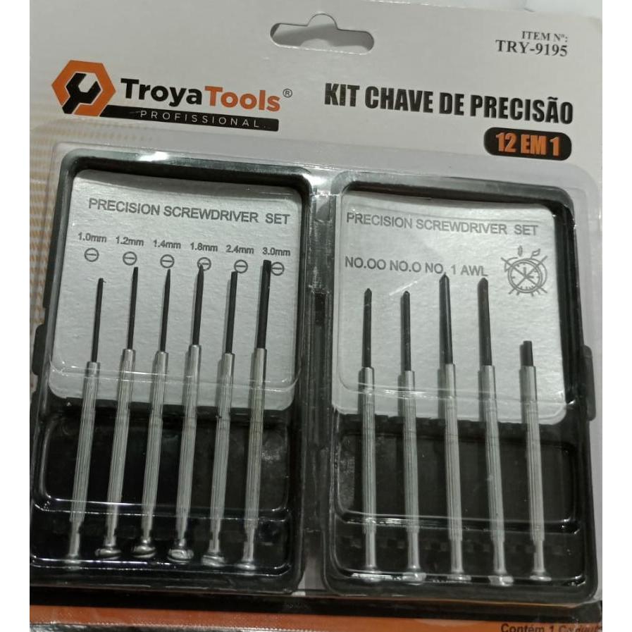 Kit chave de precisão 12 em 1 - Profissional | Shopee Brasil