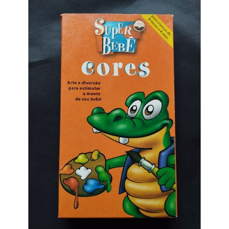 VHS Super bebê - Cores (original e usado) | Shopee Brasil